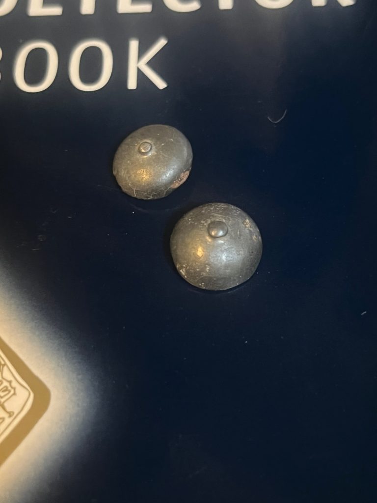 17th Century Tombac Pimple Buttons Found On An English Civil War ...