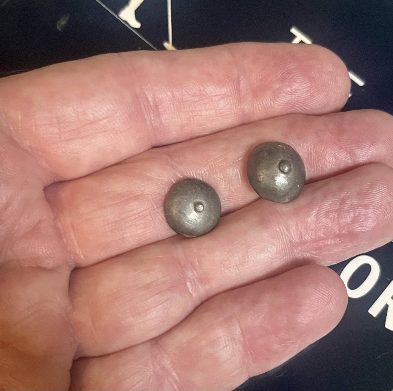 17th Century Tombac Pimple Buttons Found On An English Civil War ...