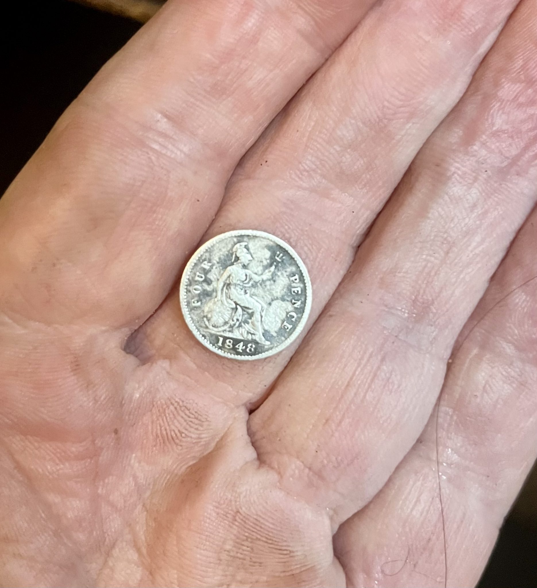The History of the Silver English Four Pence Groat - Swing Beep Dig Repeat